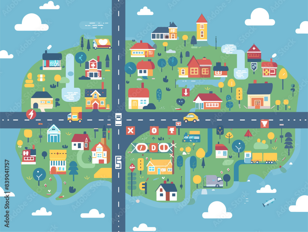 Community Evacuation Plan: A Visual Guide to Navigating Disasters with ...