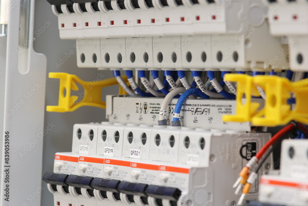 ABB electric circuit breakers for protection of electrical loads. They ...