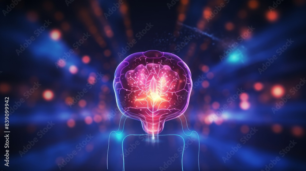 Anatomical model of the human body and organs. Part of a human body ...