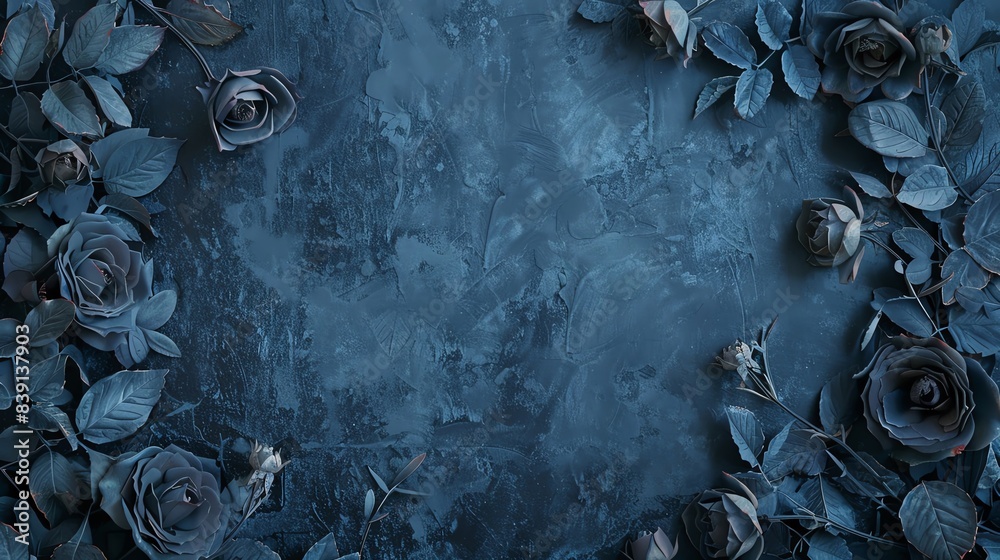 Edwardian Mourning, border, background Wallpaper, blank in the middle ...