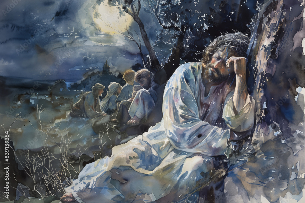 Jesus in Gethsemane: Agonizing Yet Resolute Scene of Spiritual Struggle ...