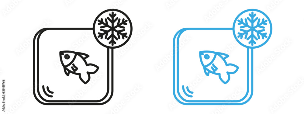 Frozen Food Graphic Highlighting Easy and Ready-to-Eat Options Stock ...