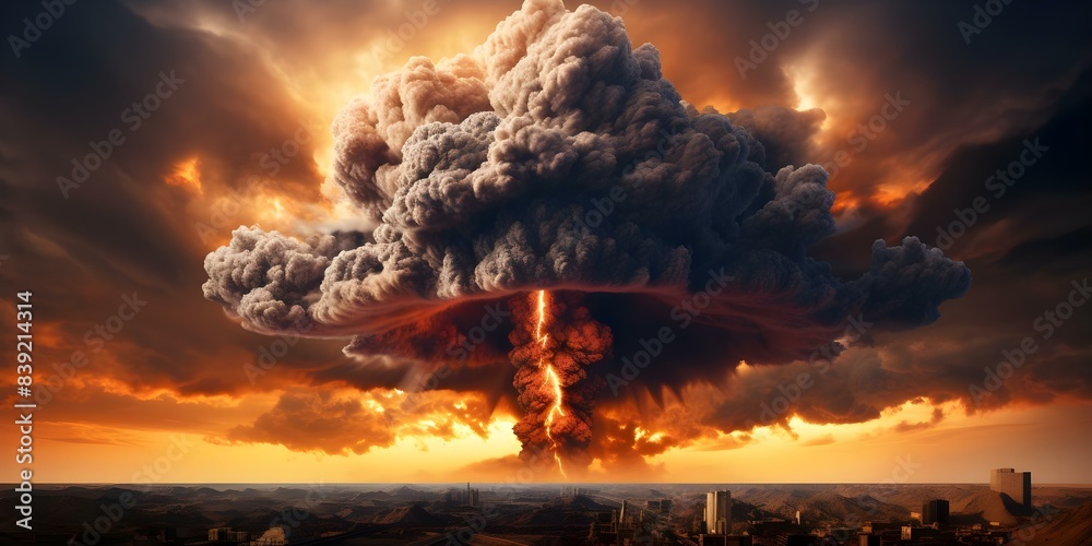 Nuclear explosion in power plant causes catastrophic disaster with ...