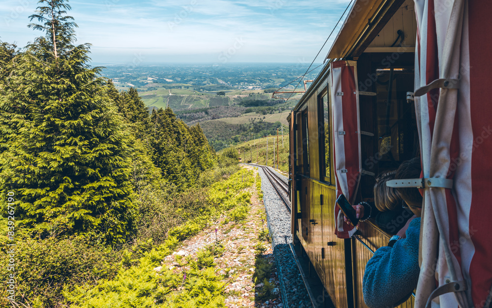 Train de la Rhune is an authentic almost century-old collectible ...