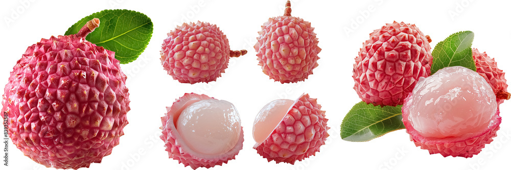 Lychee isolated on transparent background, Lychee png no background ...