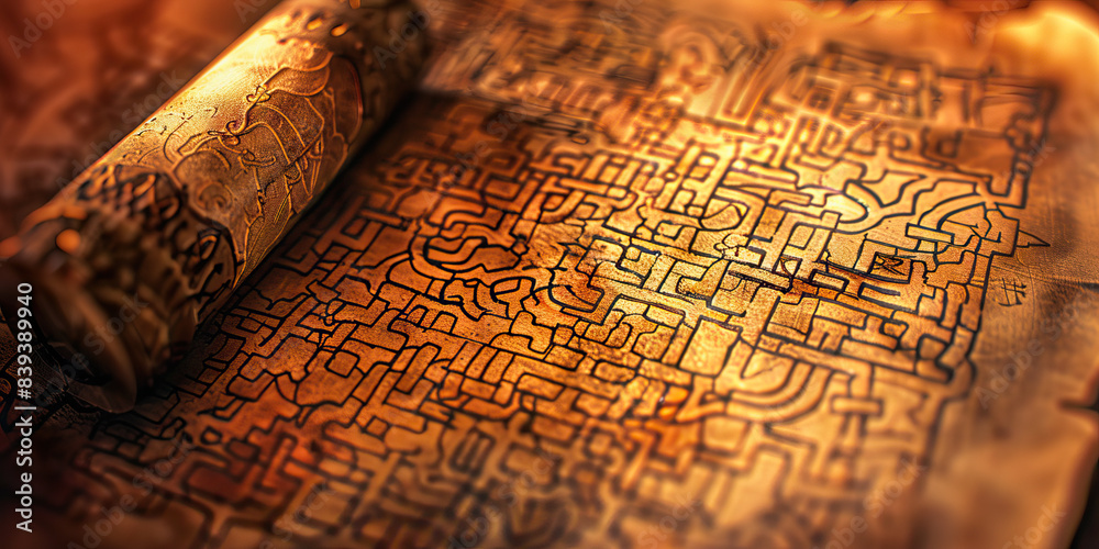 The Luminous Labyrinth Unveiled: A map of the Caves of Steel ...