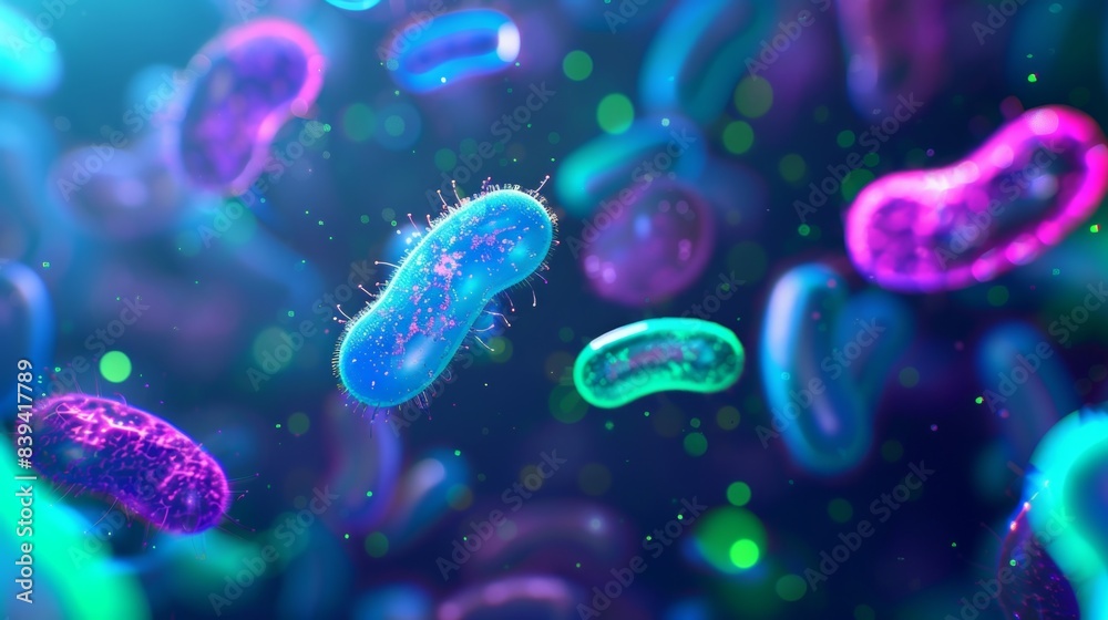 Attack of viruses, bacteria, mold spores fungi, pollen, dust ...
