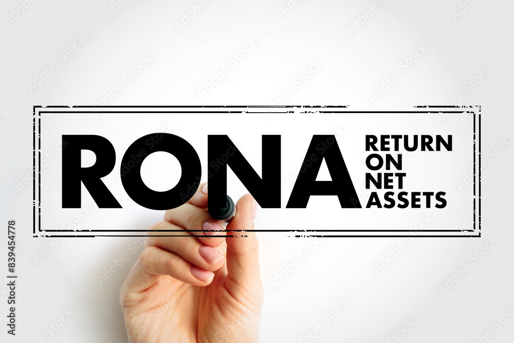 RONA Return On Net Assets - measure of financial performance of a ...