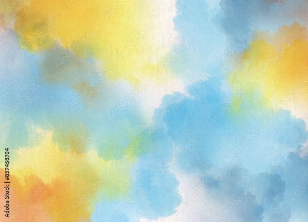 fondo artístico, abstracto, , de acuarela, variopinto, turquesa ...