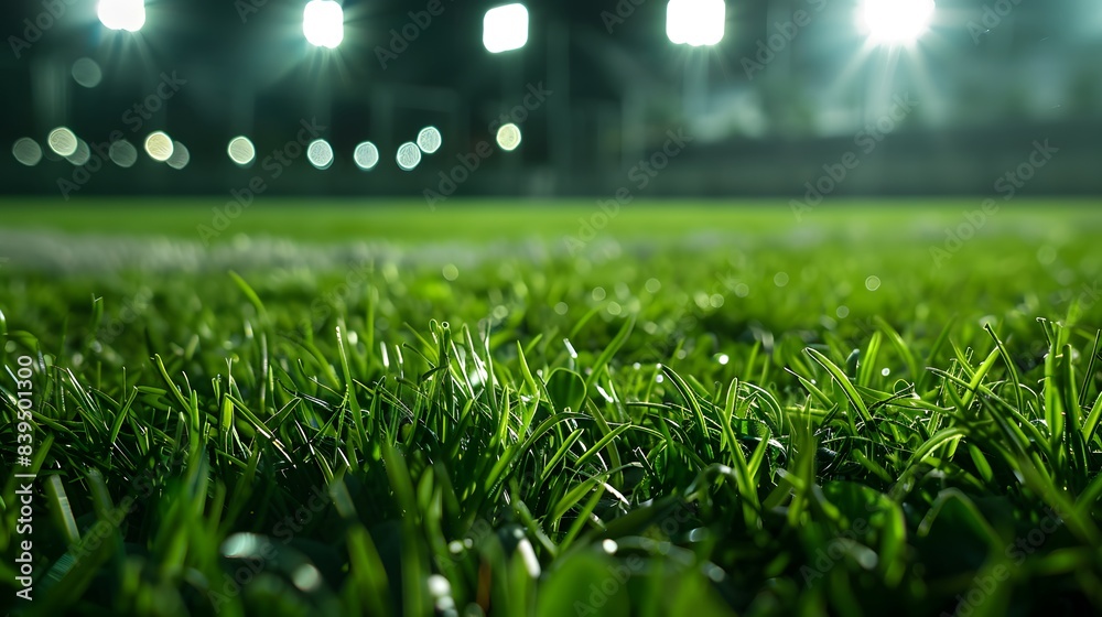 Close up soccer field lines. Background soccer pitch grass football ...