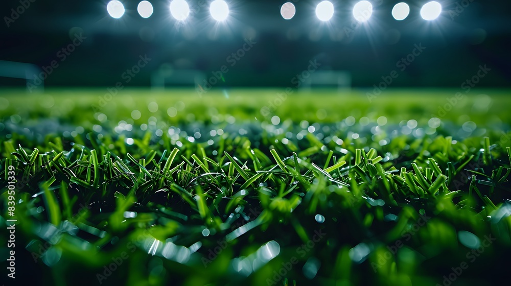 Close up soccer field lines. Background soccer pitch grass football ...