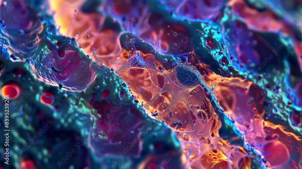The incredible precision of the rod and cone cells can be observed in ...