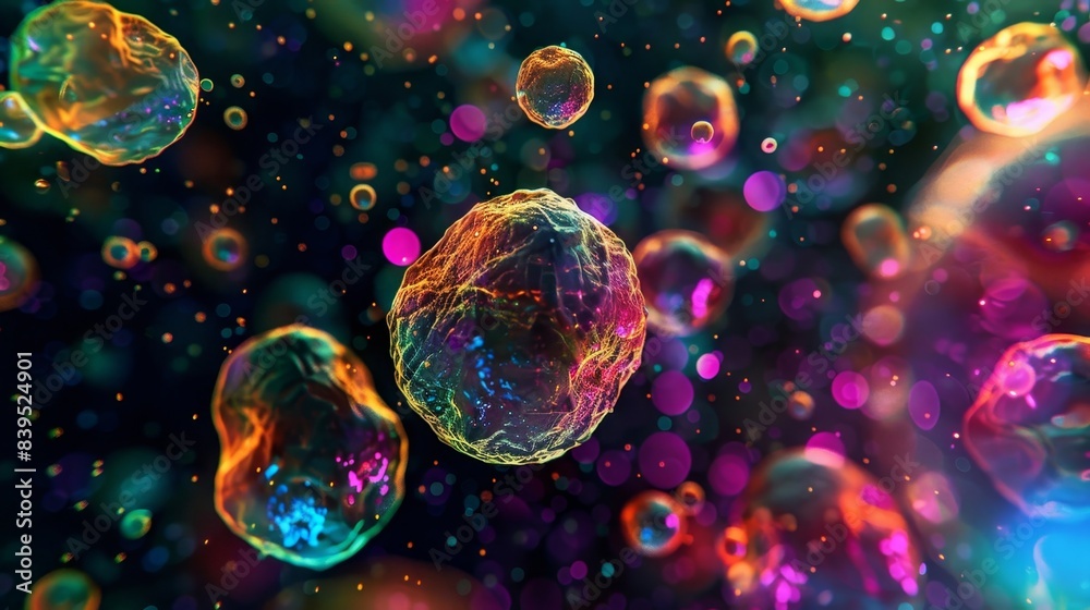 A snapshot of a stem cell niche from a developing embryo illustrating ...