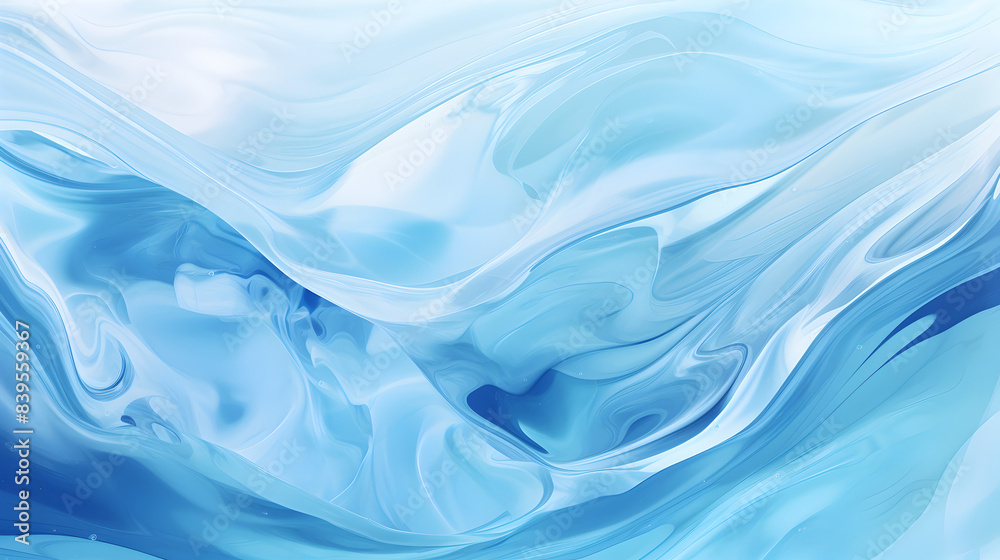 Serene Ocean Wave Patterns.Abstract Blue Wavy Ocean Surface Stock ...