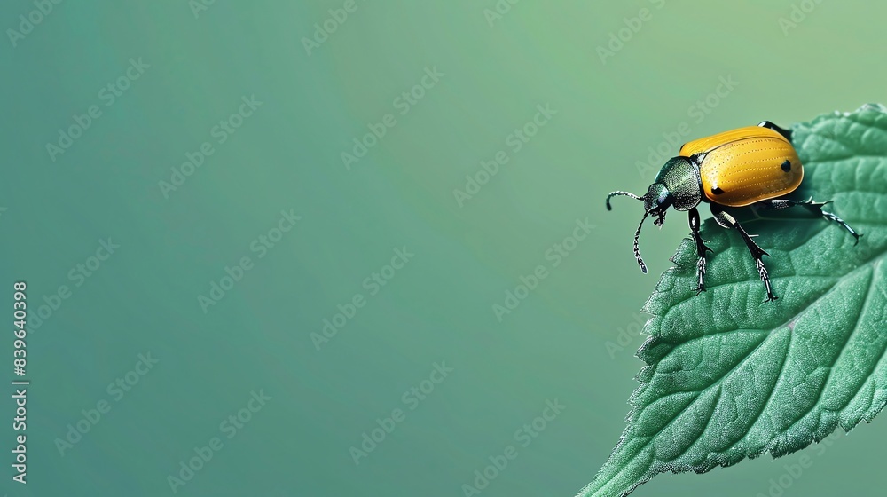 Dogbane Leaf Beetle, border, background Wallpaper, blank in the middle ...