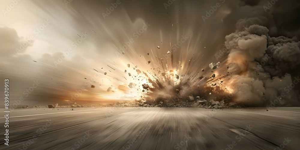 Impact of Cluster Bomb Detonation on Modern Warfare Widespread ...