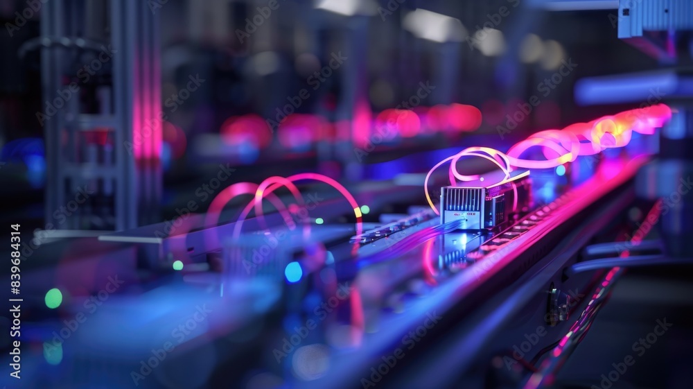 advanced optical amplifier boosting a weak signal along a long-distance ...