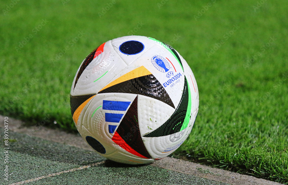Adidas FUSSBALLLIEBE, the Official Match Ball of the UEFA EURO 2024 ...