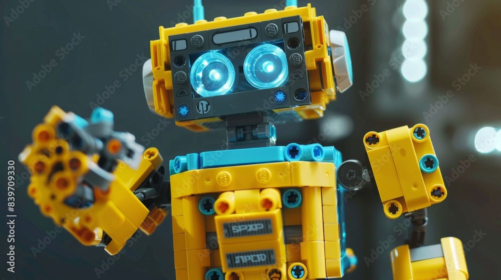 Minsk, Belarus. November, 2020. The new Spike Prime Lego robot. It can ...