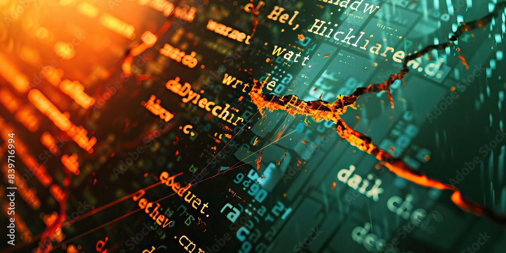 The Hijacked Homepage: A defaced website, featuring a message written ...