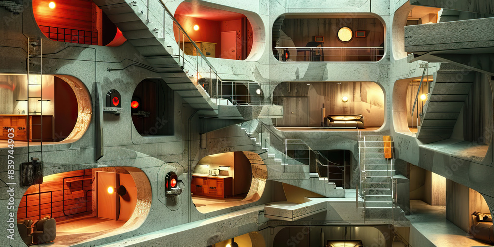 Secret Society Headquarters: A hidden complex of tunnels and rooms ...