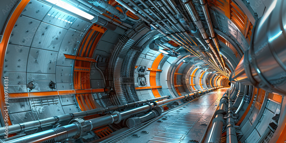 Secret Laboratory Complex: A complex network of tunnels and chambers ...