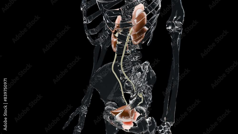 urinary system, detailed male bladder and Kidney anatomy, Urology ...