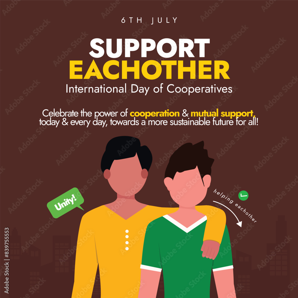 International day of Cooperatives. 6th July International day of ...