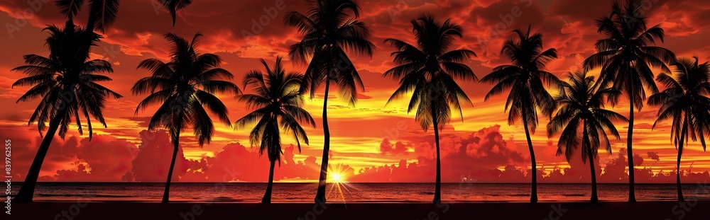 Imagine an iconic scene reminiscent of Scarface, where the vibrant ...