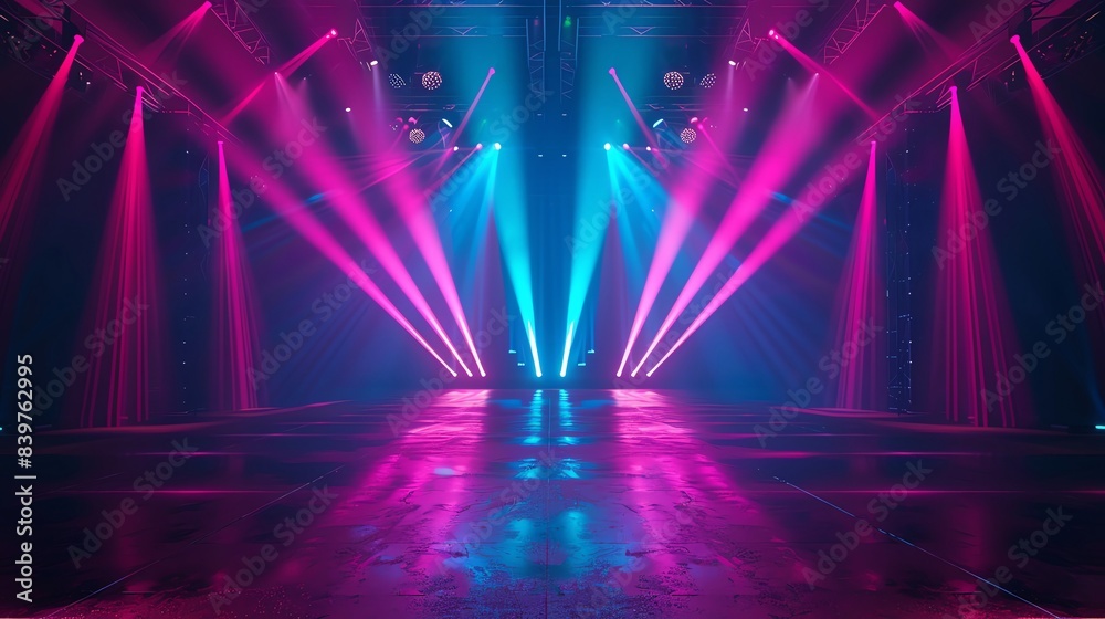 Concert Light Show Illuminate the stage with a dazzling light show ...