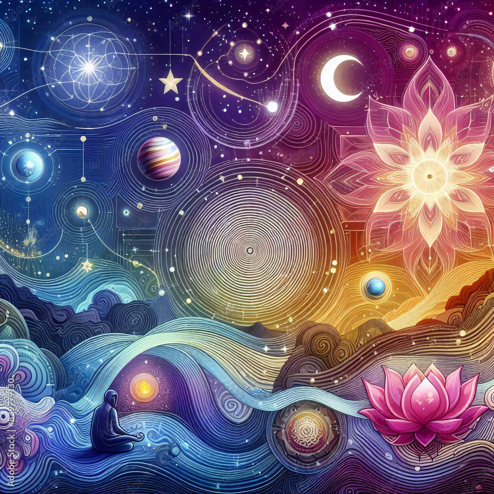 Spiritual journey and its map, soul spiritualism universe and its ...