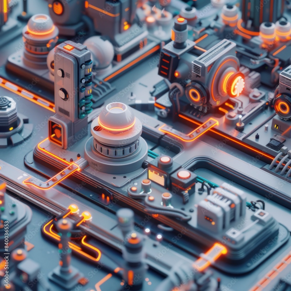 An impressive 3D rendered isometric animation illustrates the ...