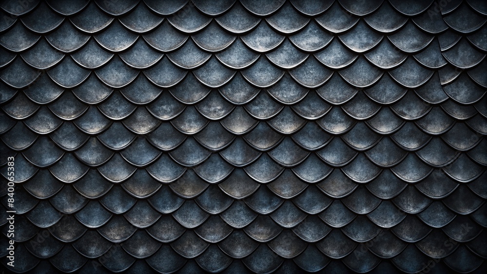 Foto de Black dark dragon scales texture background, dragon, scales ...