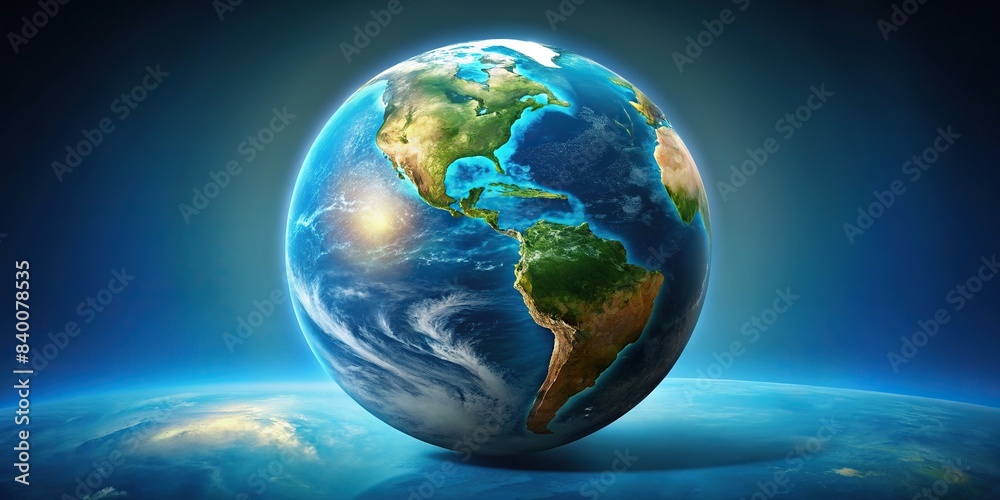 Earth planet globe isolated on background, earth, planet, globe ...