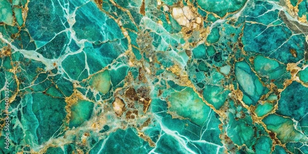 Turquoise Green marble texture background with natural Emperador stone ...