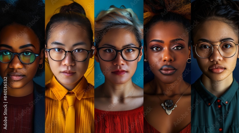 Strength in Diversity: A Horizontal Montage of a Multi-Ethnic Business ...