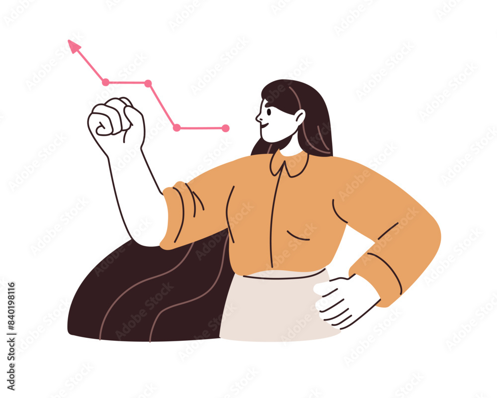 Growth, progress and development concept. Motivation for success ...