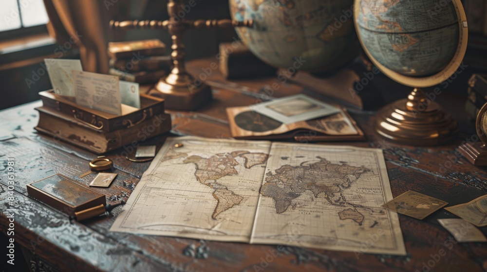 Antique Cartography A Timeless Collection of Vintage Maps Globes and ...