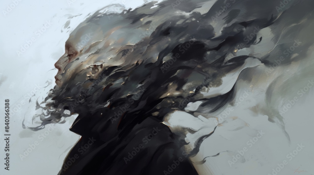 The shapeshifting clouds seemed to be alive with haunting faces their ...