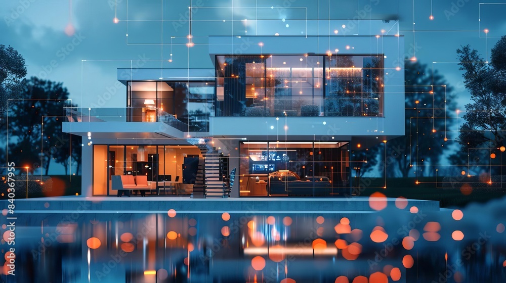 aicontrolled smart house construction using artificial intelligence and iot futuristic building ...