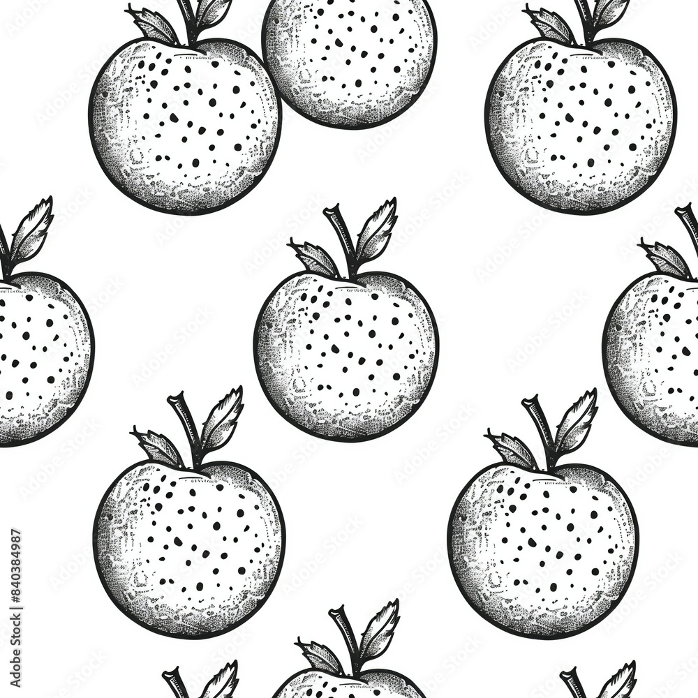 A simple yet detailed line art of a cranberry, with its smooth, round ...