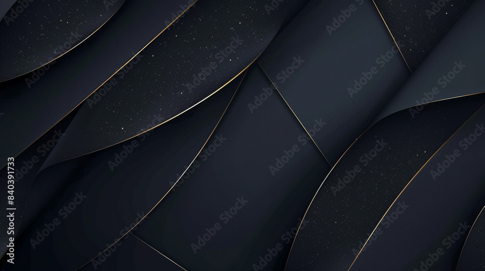 Modern black square tech corporate abstract technology background ...