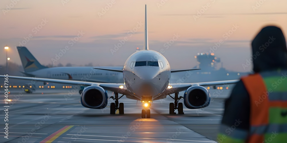 Using Signals to Guide Aircraft How Airport Ground Crew Communicate ...