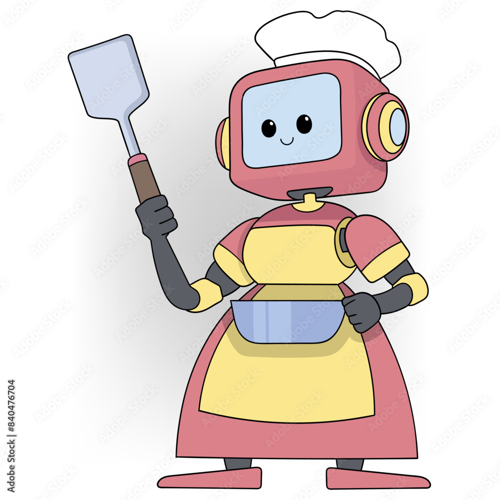 cartoon doodle of the sophistication of artificial intelligence in the ...