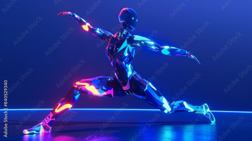 Humanoid exoskeleton with a human operator inside. High-tech robot ... Humanoid exoskeleton with a human operator inside. High-tech robot ...