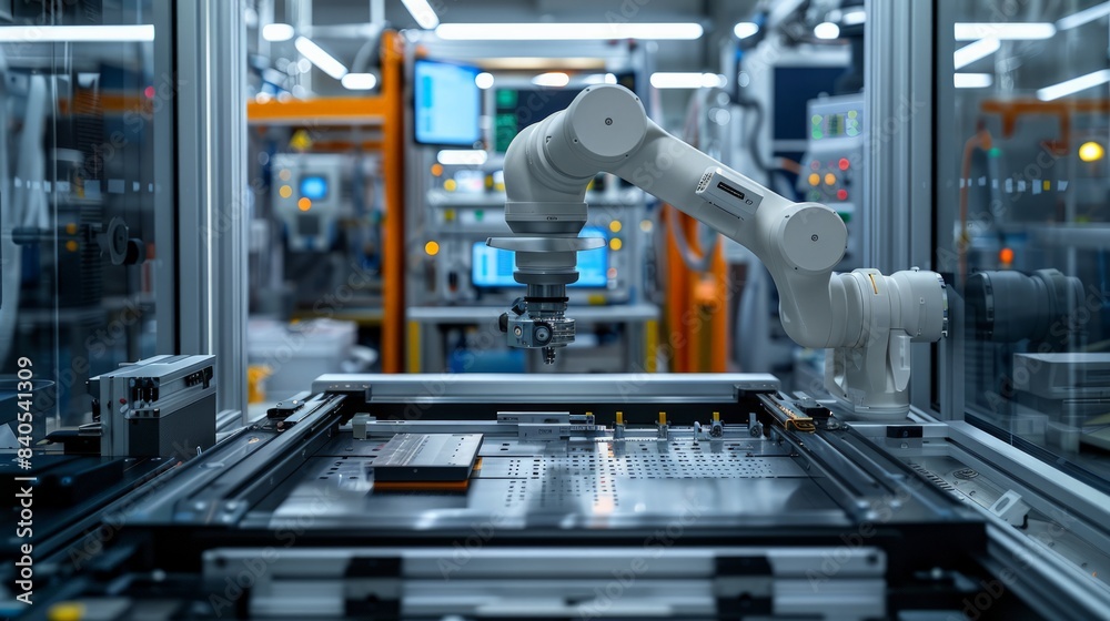 AI-driven robotic manufacturing: Showcase an AI-driven robotic ...