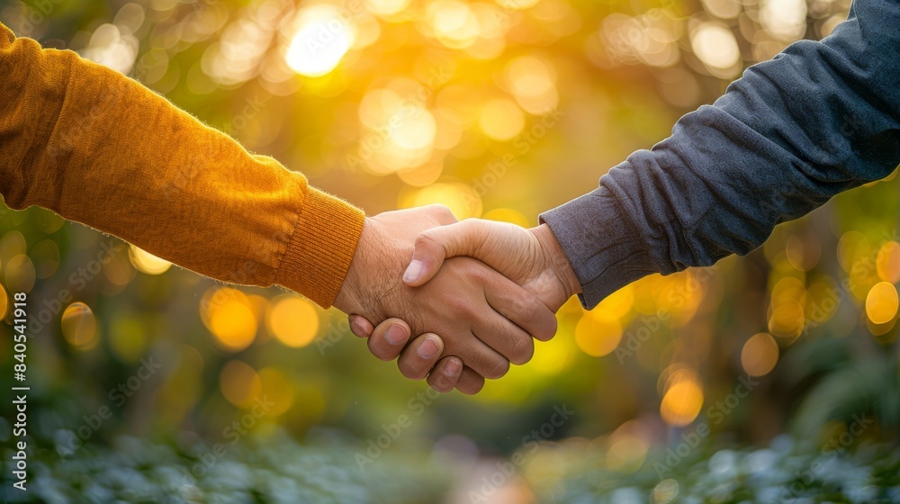 Greeting outdoor with hand and friends greeting with thanks emojis ...