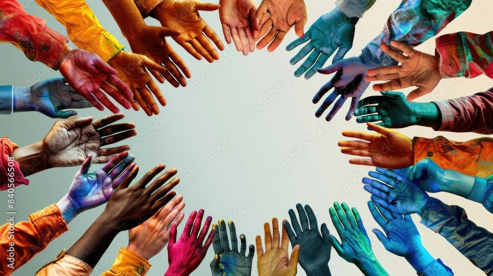 Unity and diversity are at the heart of a diverse group of people ...