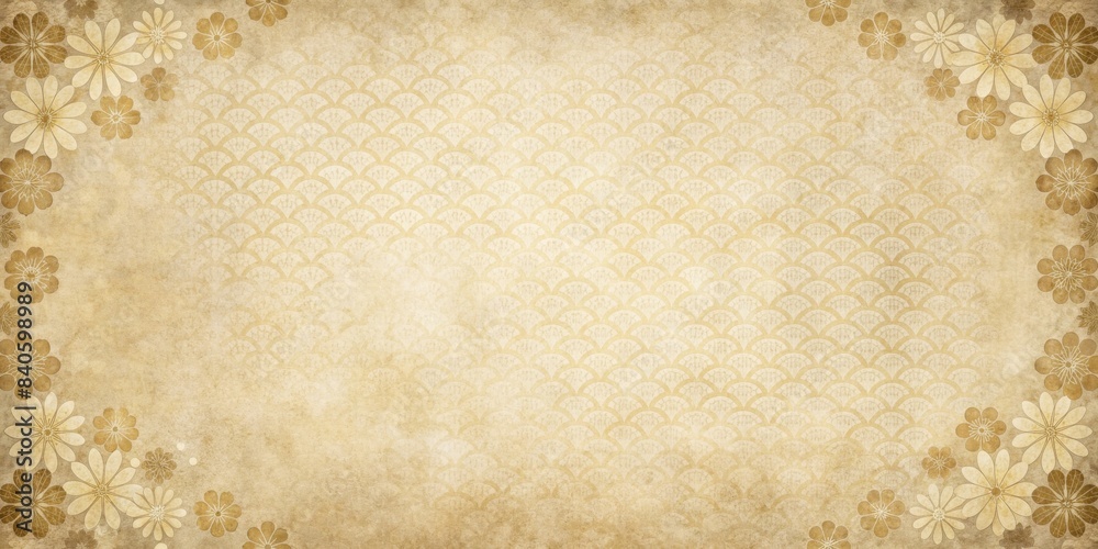 Japanese paper beige texture vintage background, Japanese, paper, beige ...