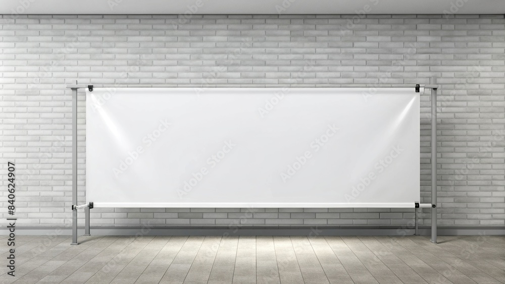Blank white mock-up design for banner sale with empty stories template ...